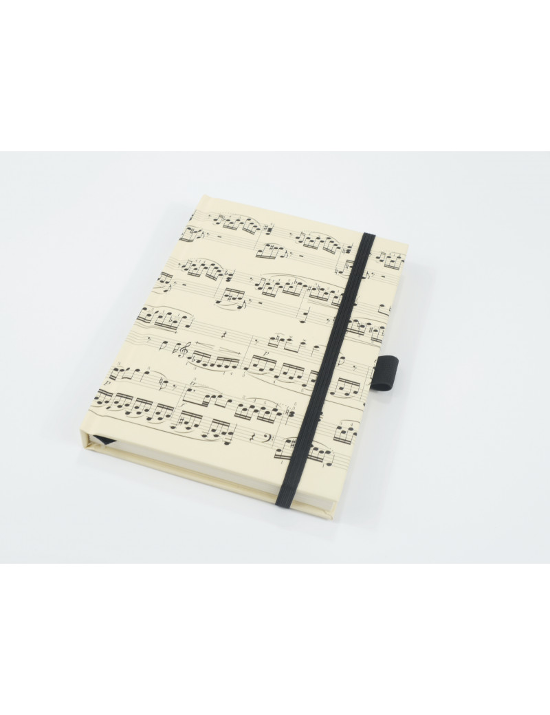 notebook sheet music