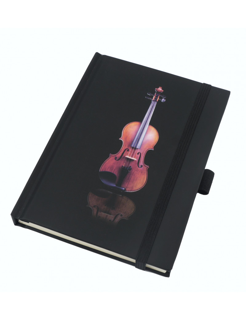 notebook violin