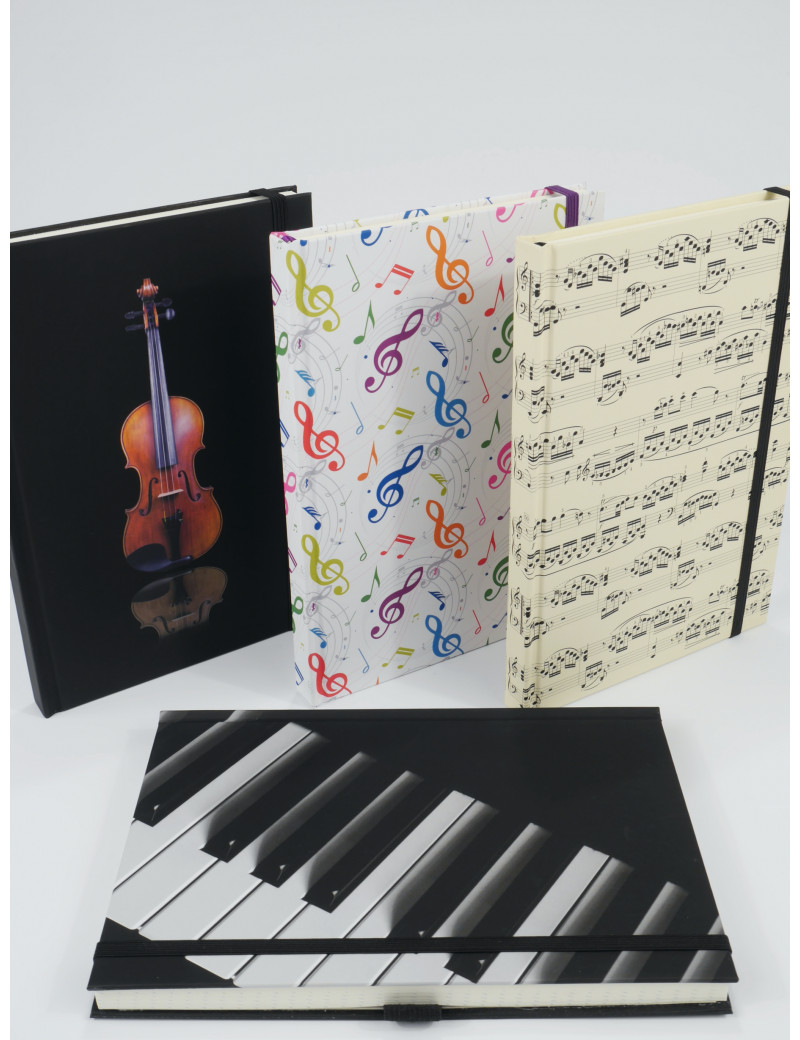 Notebook A5 sheet music