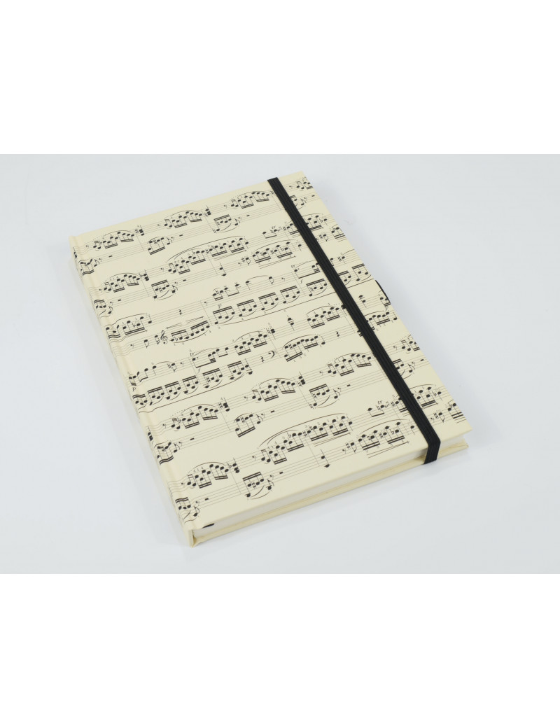 Notebook A5 sheet music